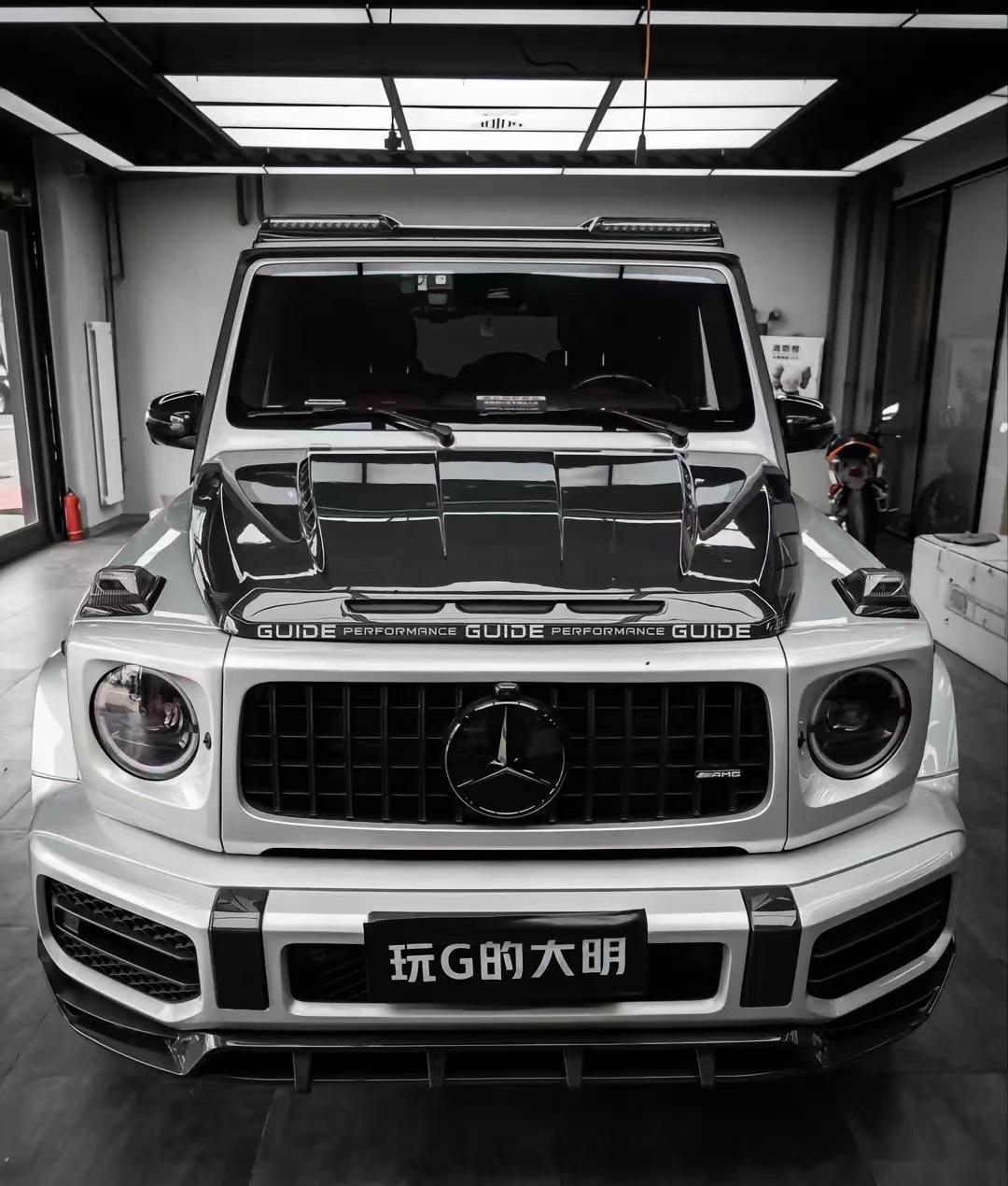 #奔驰G63 W464 #TopcarDesign 碳纤维小包围奔驰 广州_奔驰G级 AMG社区_易车社区