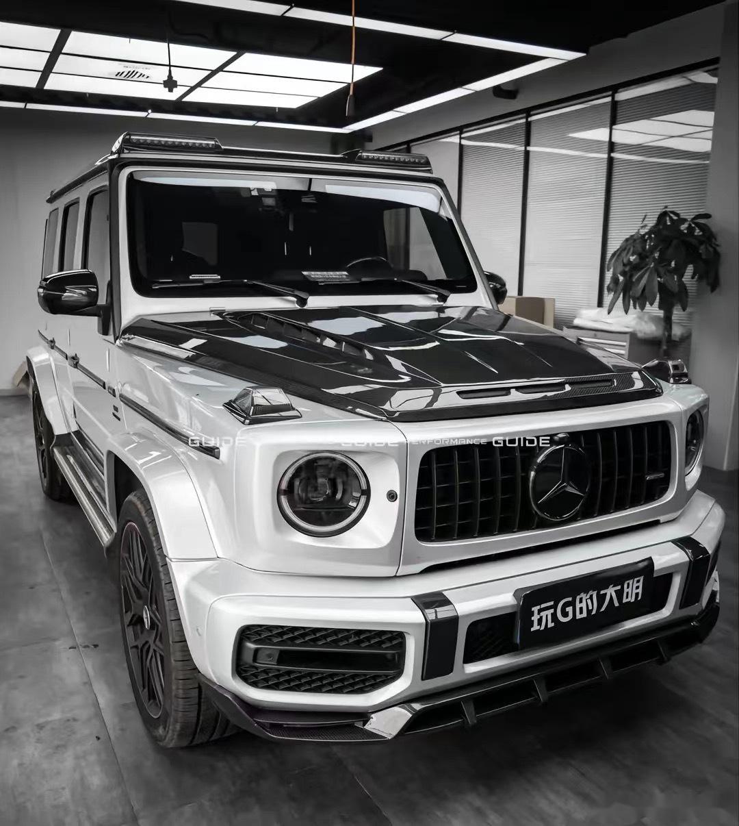 #奔驰G63 W464 #TopcarDesign 碳纤维小包围奔驰 广州_奔驰G级 AMG社区_易车社区