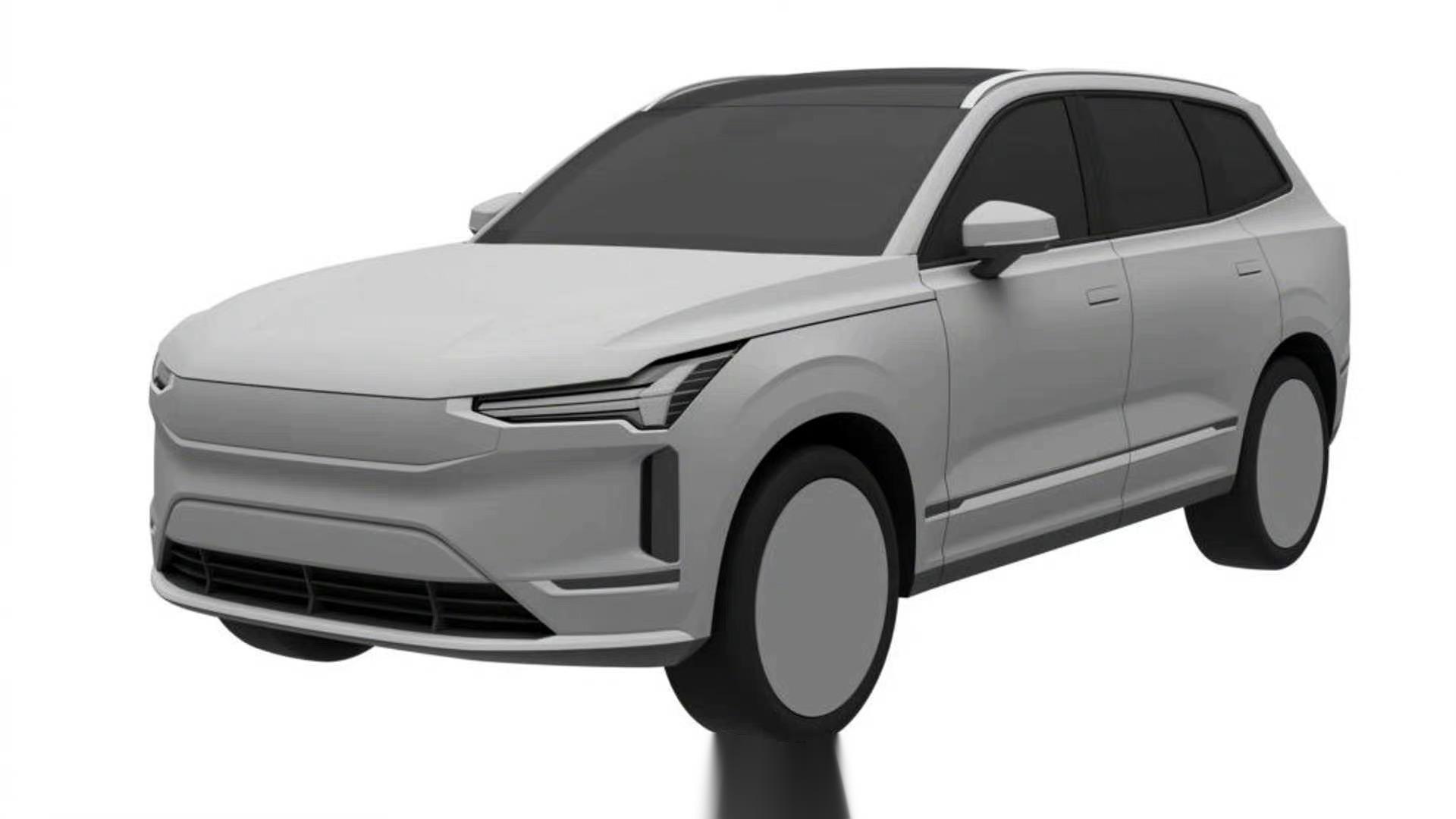 新一代沃尔沃XC90 EV专利图曝光 新车基于全新的SPA2架构进行打造⚙️ 预_沃尔沃XC90社区_易车社区