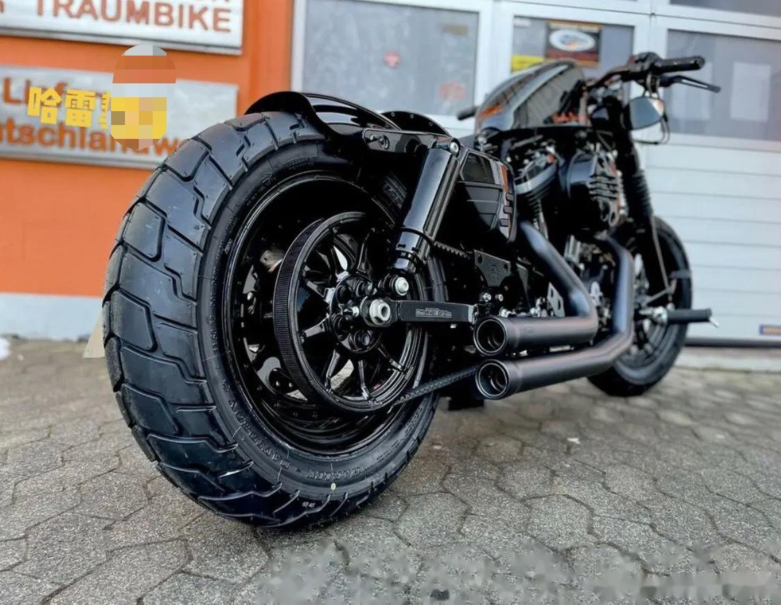 哈雷X48 改装案例。 这也太帅了。@哈雷_摩托车社区_易车社区