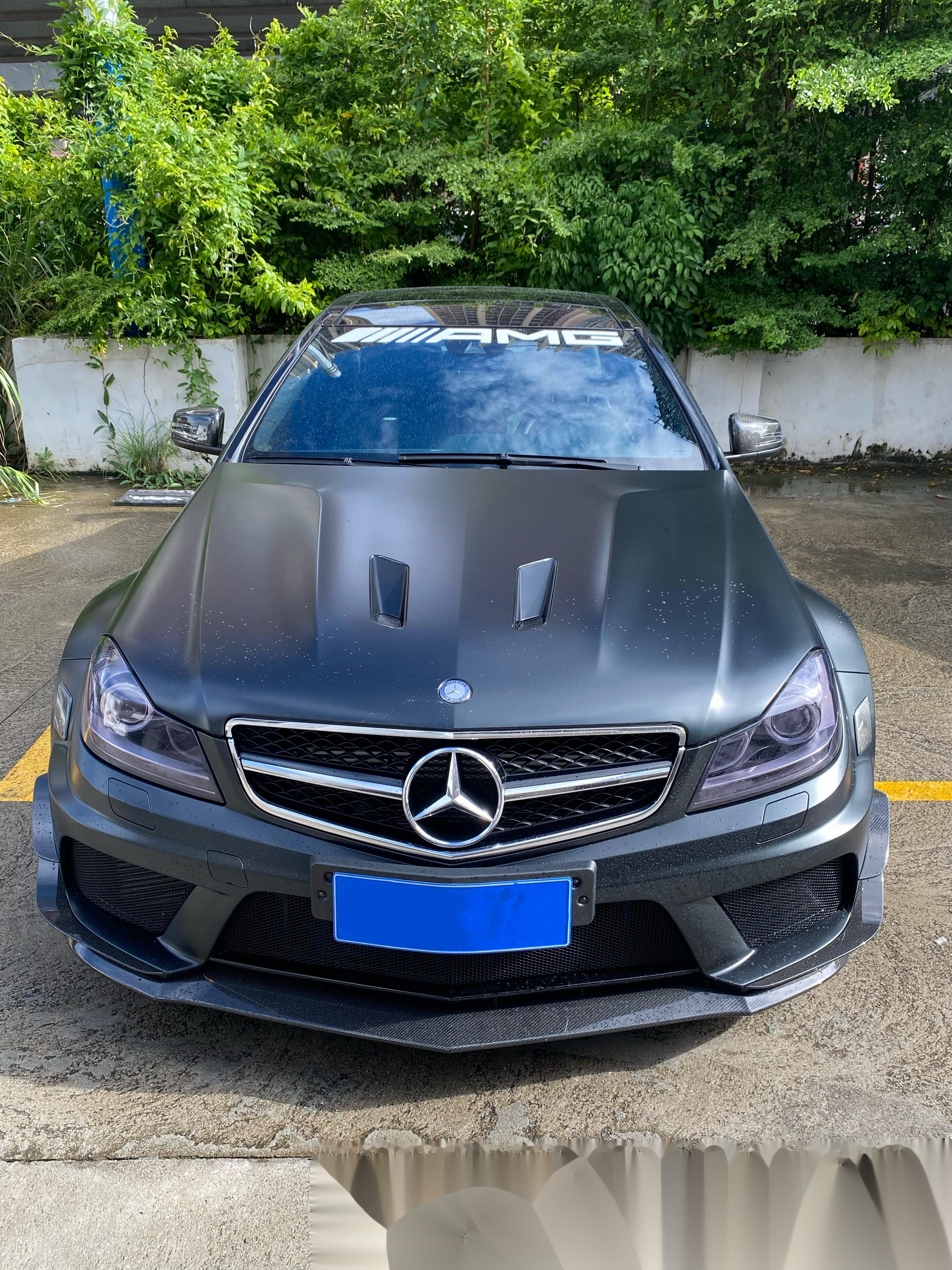 Mercedes-Benz C63 Black Series 这也太帅了 感谢@_奔驰C级 AMG社区_易车社区