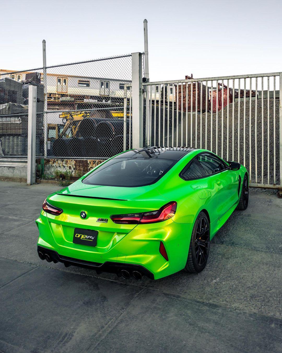 Green color 🟢 BMW M8 #宝马M8##豪车超跑##Car时尚_undefined_易车社区