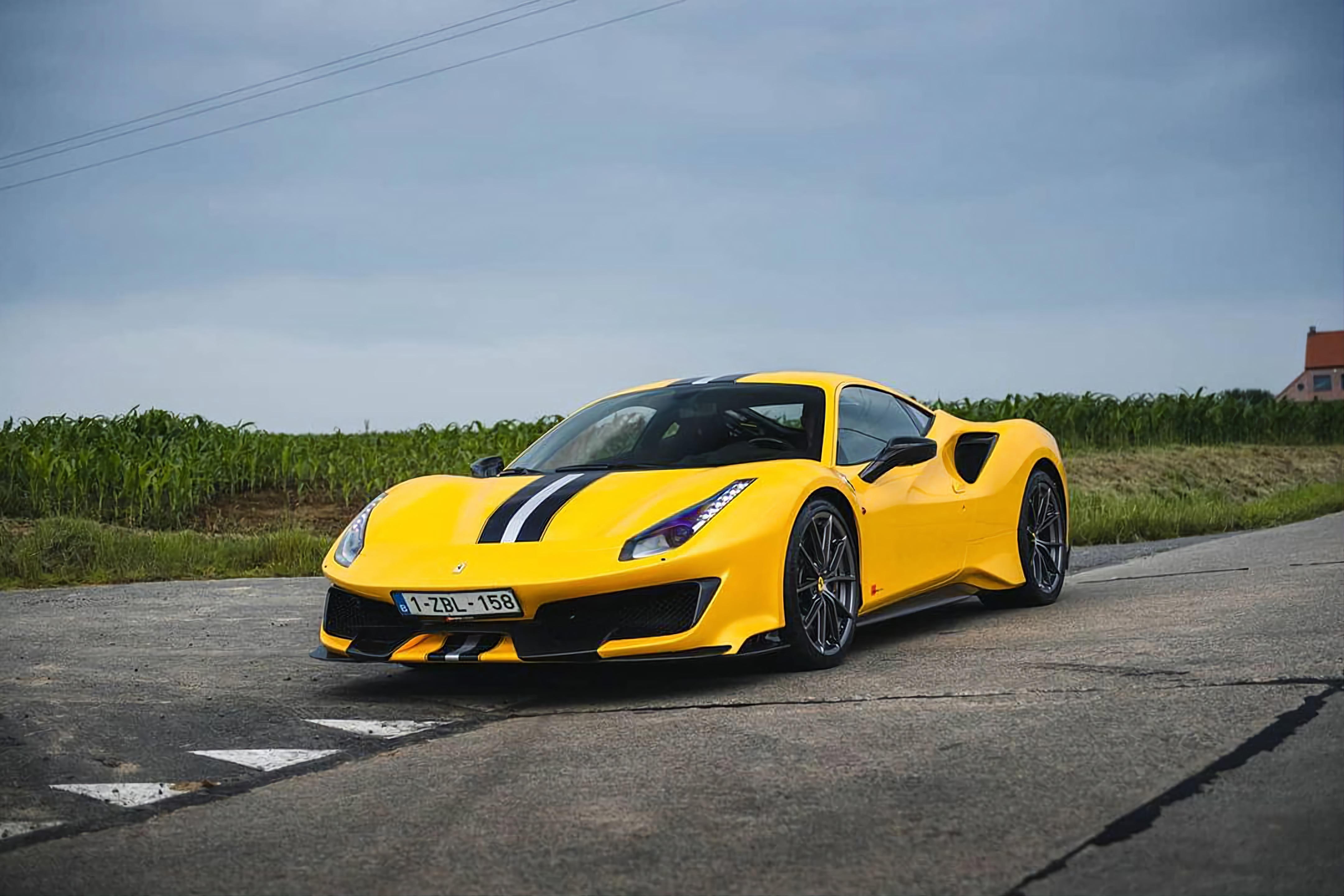 Ferrari 488 Pista 💛 #汽车##法拉利##法拉利488##豪_有钱人的社区_易车社区