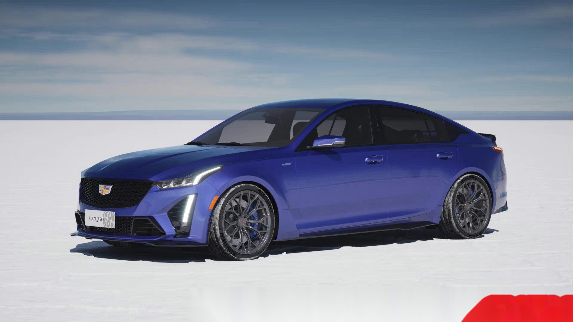 #轮毂改装##ZCFORGED##凯迪拉克CT5#CT5偏豪华风格，所以多条幅的_凯迪拉克CT5社区_易车社区