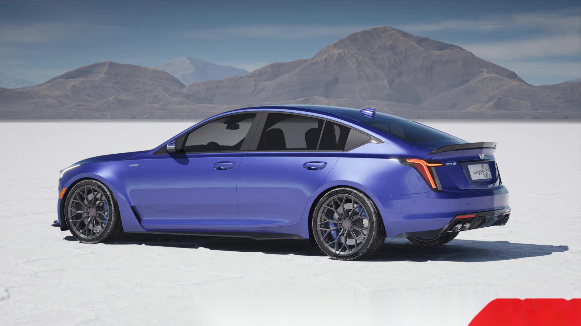 #轮毂改装##ZCFORGED##凯迪拉克CT5#CT5偏豪华风格，所以多条幅的_凯迪拉克CT5社区_易车社区