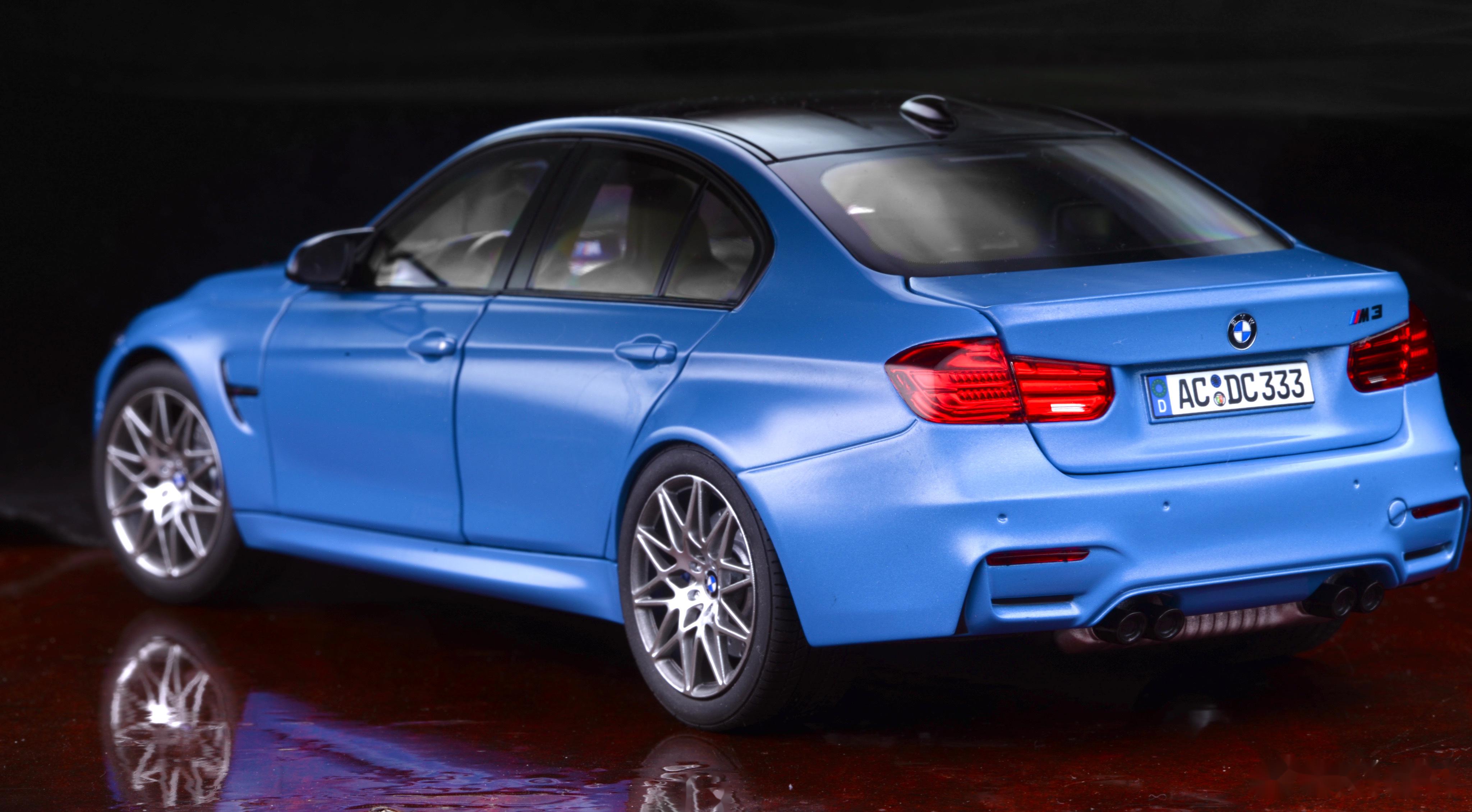 Norev BMW M3 F80 阿布扎比蓝 ZCP #norev##1:18#_undefined_易车社区