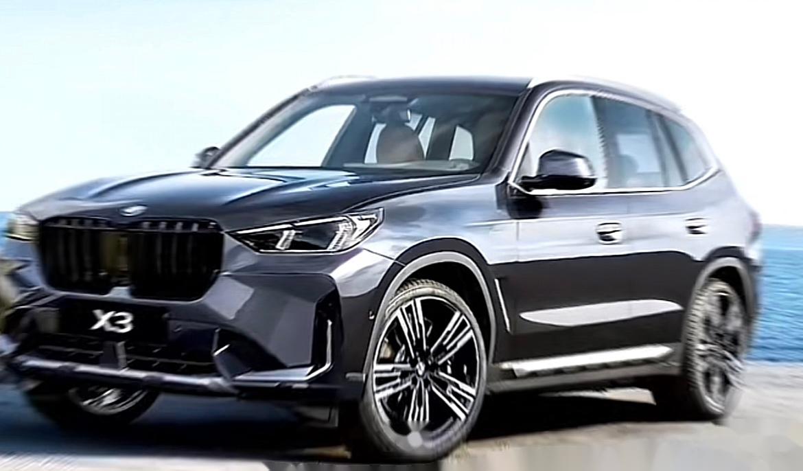 据海外媒体曝光的渲染图，2023款宝马X3，惊不惊喜意不意外？_宝马X3社区_易车社区