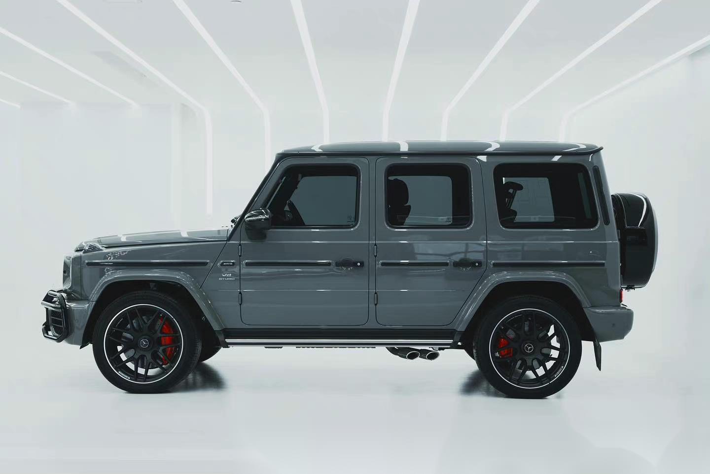 奔驰AMG G63 灰外红内 #奔驰#_奔驰G级 AMG社区_易车社区