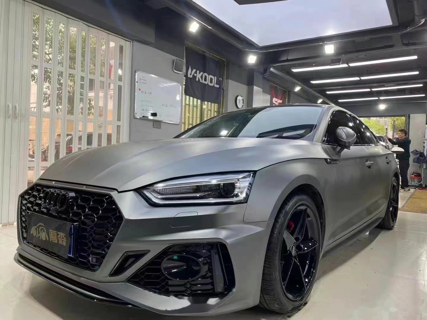 奥迪17-19款A5改新款21款RS5前后侧包围套件_奥迪RS 5社区_易车社区