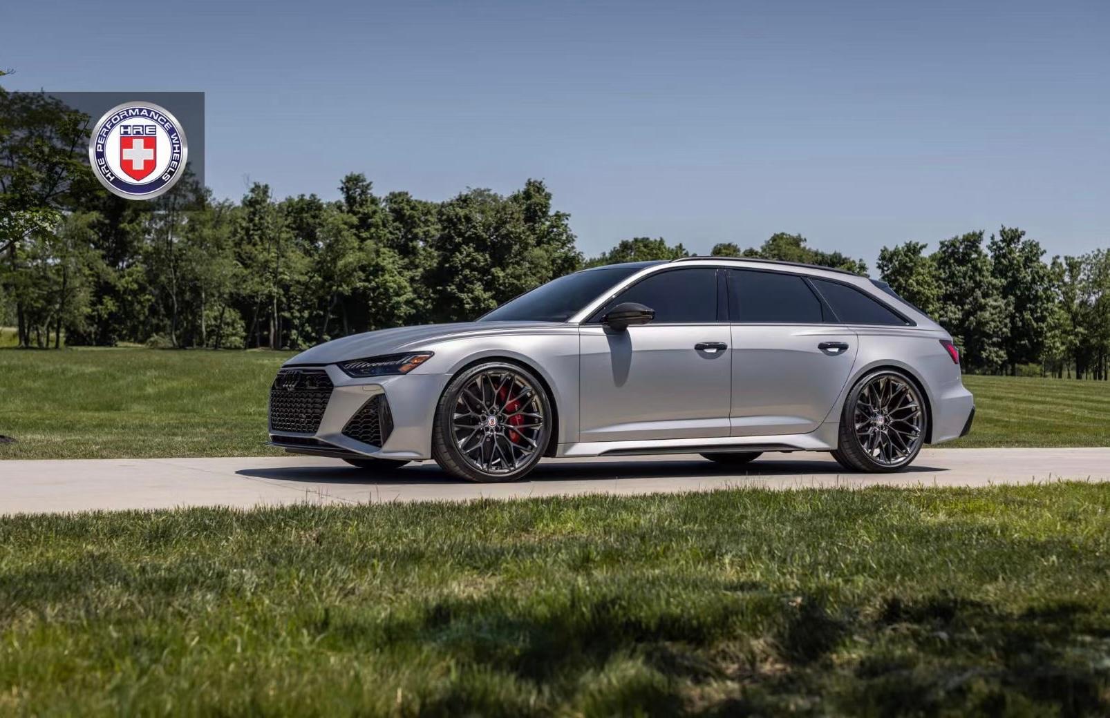 #HRE亚洲旗舰店#奥迪RS6 X HRE P200 Polished Dark_奥迪RS 6社区_易车社区