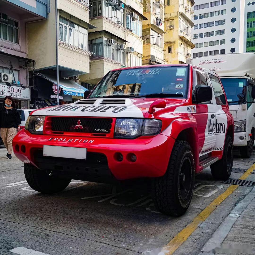 帕杰罗 拉力红EVOLUTION_帕杰罗社区_易车社区