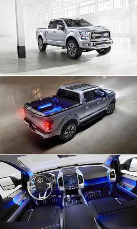 【采用全铝车身福特新一代F-150将明年发布】福特已经计划在新一代F-150上配_福特F-150社区_易车社区