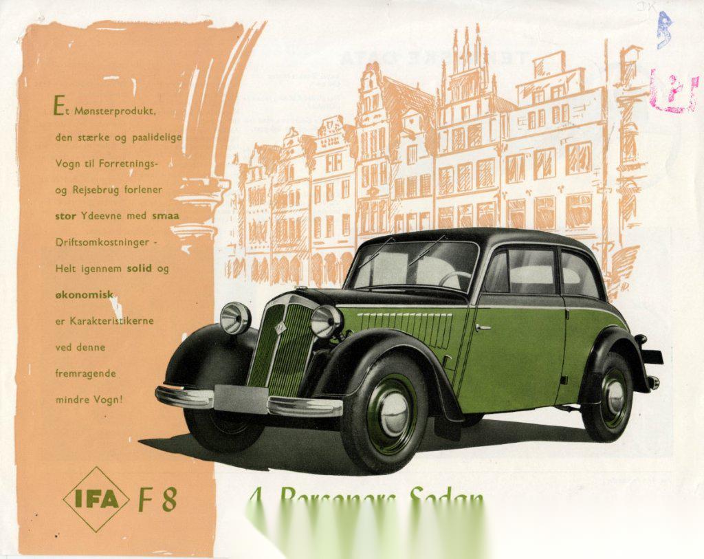 依发(Ifa)F8 战前名称DKW F8 双门轿车/敞篷/旅行车/盲窗货车/平板_undefined_易车社区