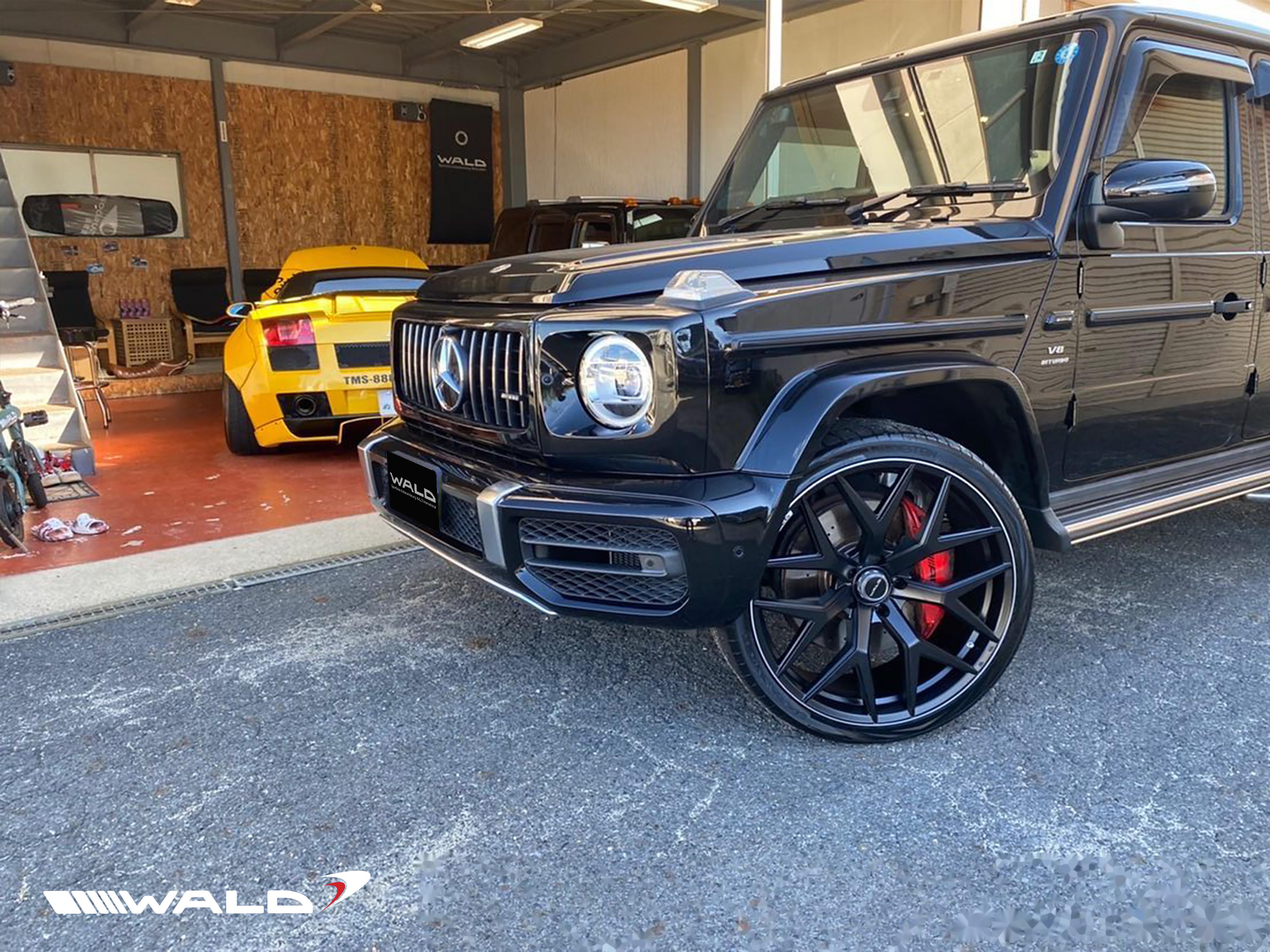 保持热爱，奔赴山海。 — —W463A × WALD MB001 24寸轮毂 _山海炮社区_易车社区