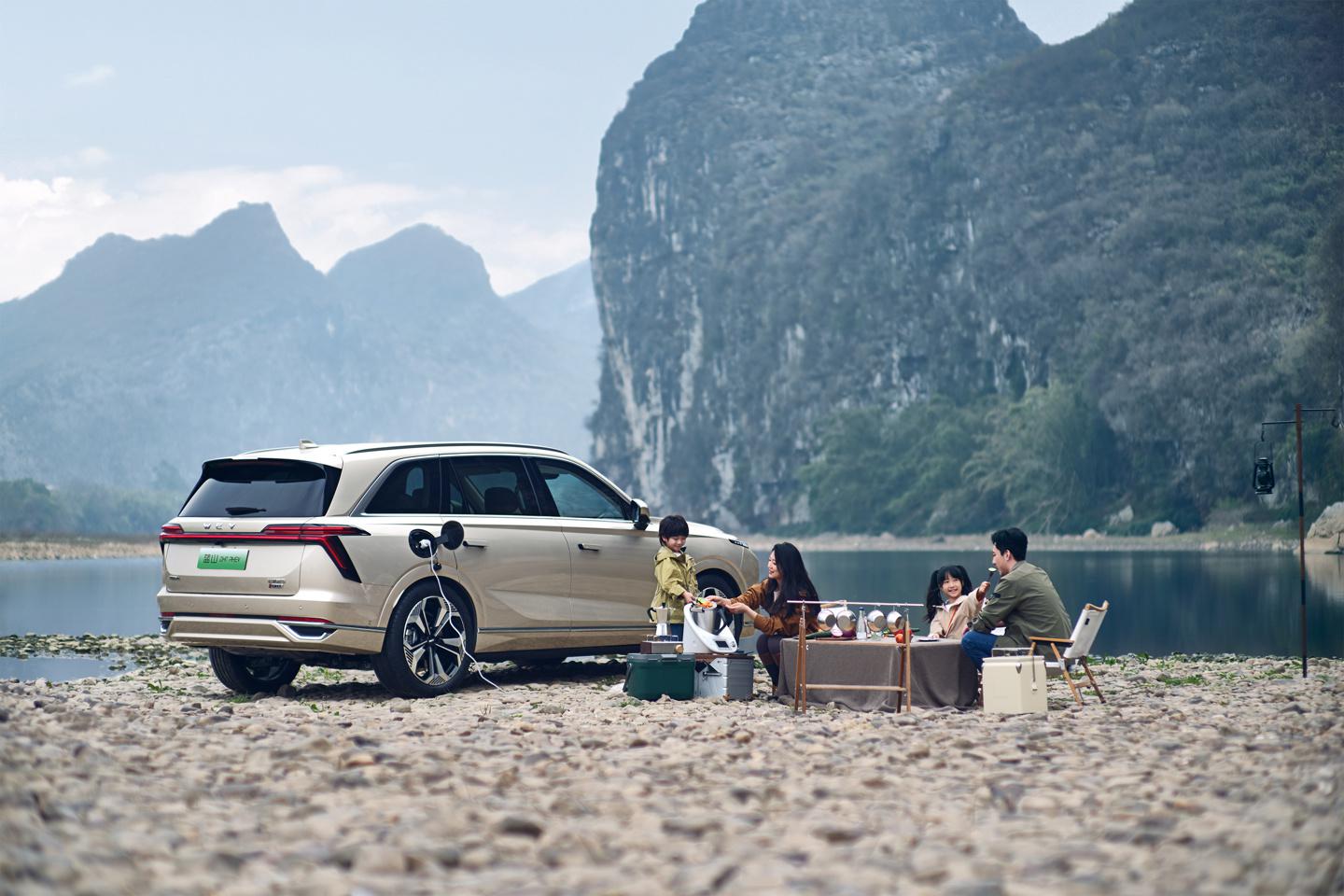 魏牌新能源汽车今日公布了全新的大六座 SUV—— 魏牌蓝山 DHT- PHEV，_魏牌蓝山社区_易车社区