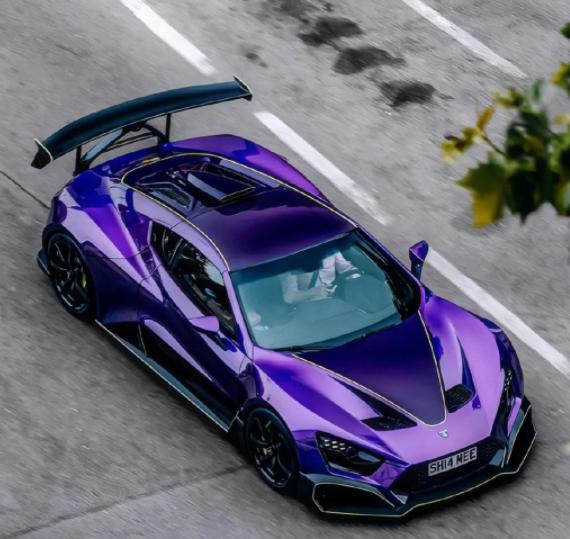 Zenvo TSR-S. 紫 百公里加速2.8秒 人称“丹麦自燃王”_汽车杂谈社区_易车社区