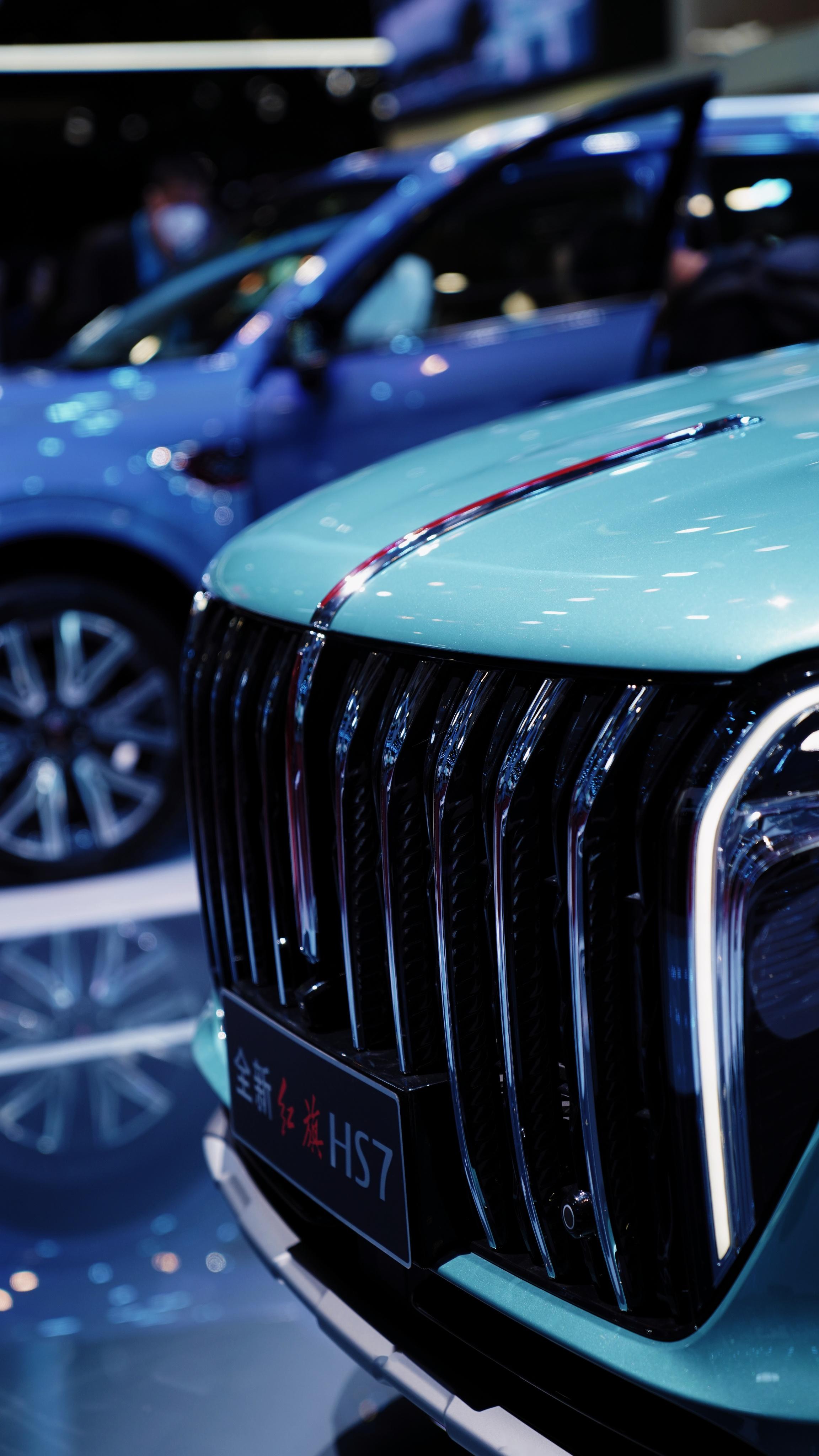 红旗新款HS7，外观改的蛮好看，内饰创意不足，简单看看_红旗HS7社区_易车社区