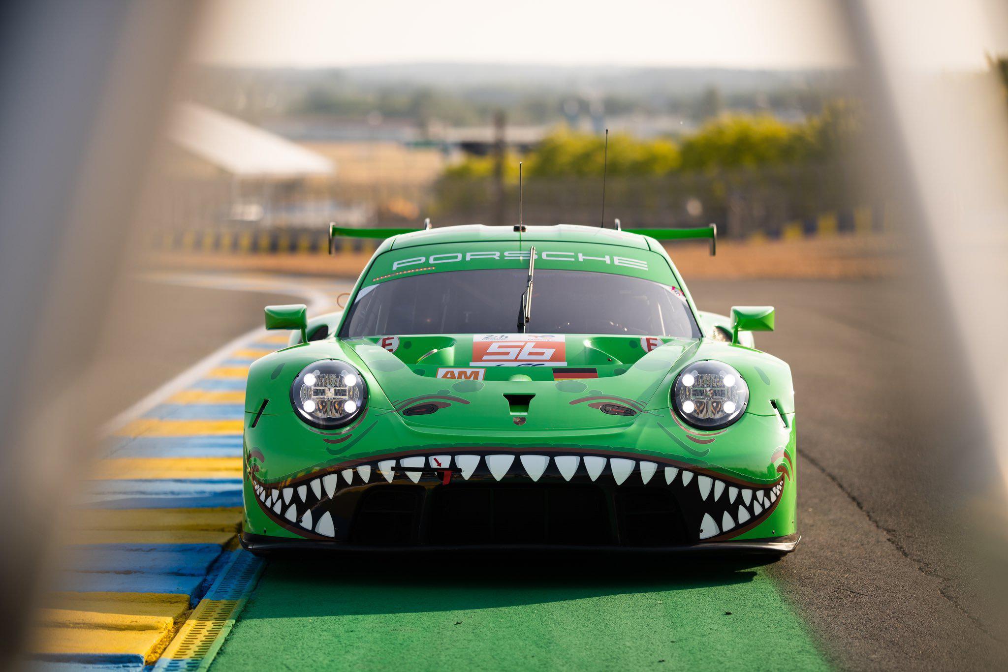 的绿色霸王龙🦖 Project 1-AO Racing保时捷911 RSR打卡_保时捷911社区_易车社区