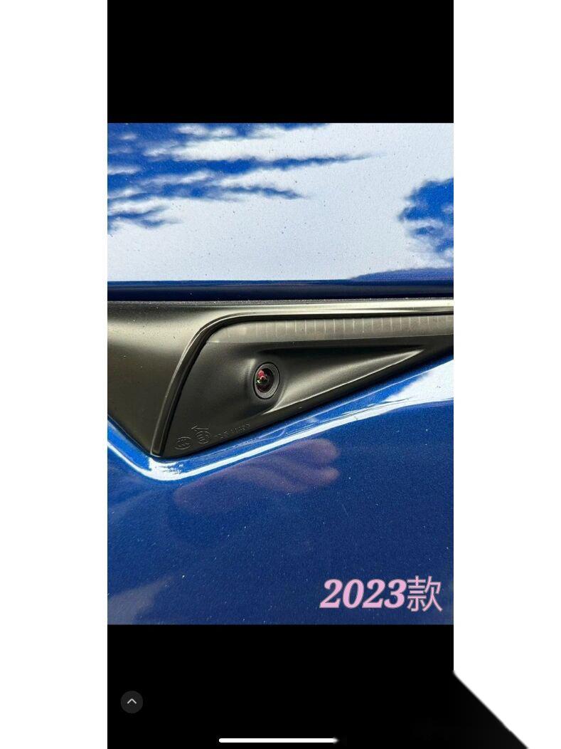 2023新款特斯拉model 3/Y摄像头全部升级！ 23款无超声波传感器的mo_Model 3社区_易车社区