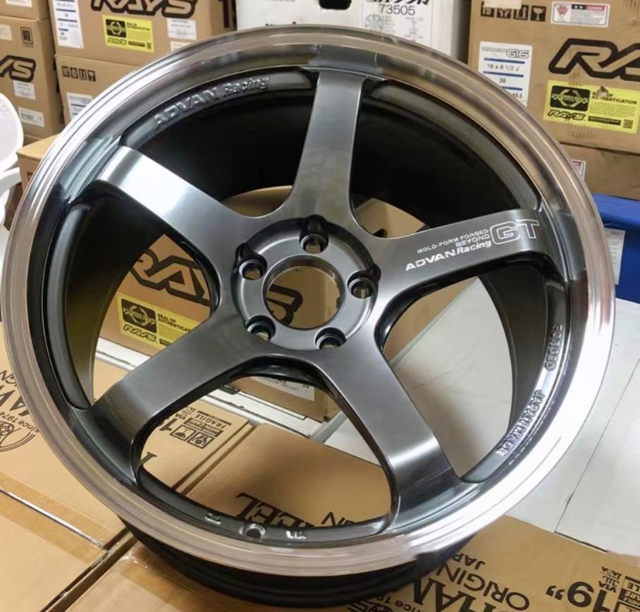 全新🇯🇵 ADVAN GT MHB色 19寸 9J ET25 10J ET3_Model Y社区_易车社区