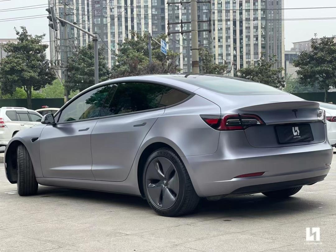 特斯拉Model3 |电光金属钛灰_Model 3社区_易车社区