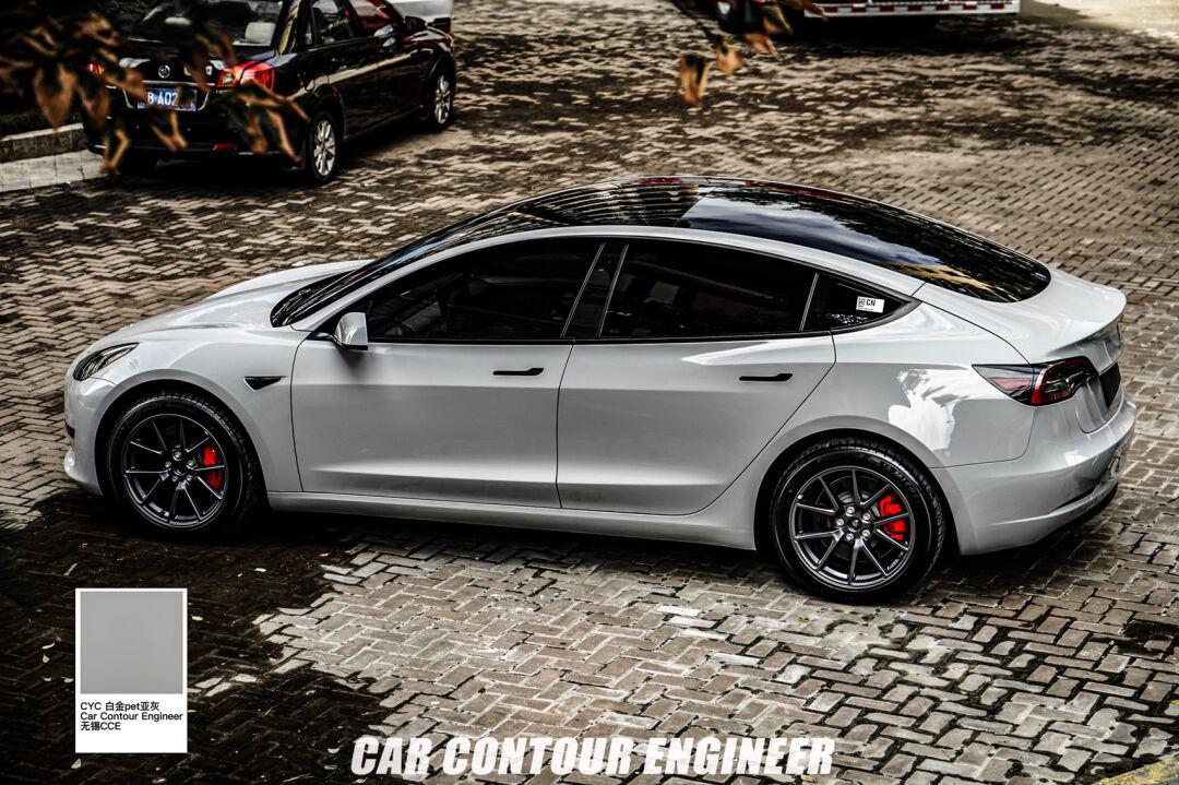 特斯拉Model3−亚灰_Model 3社区_易车社区