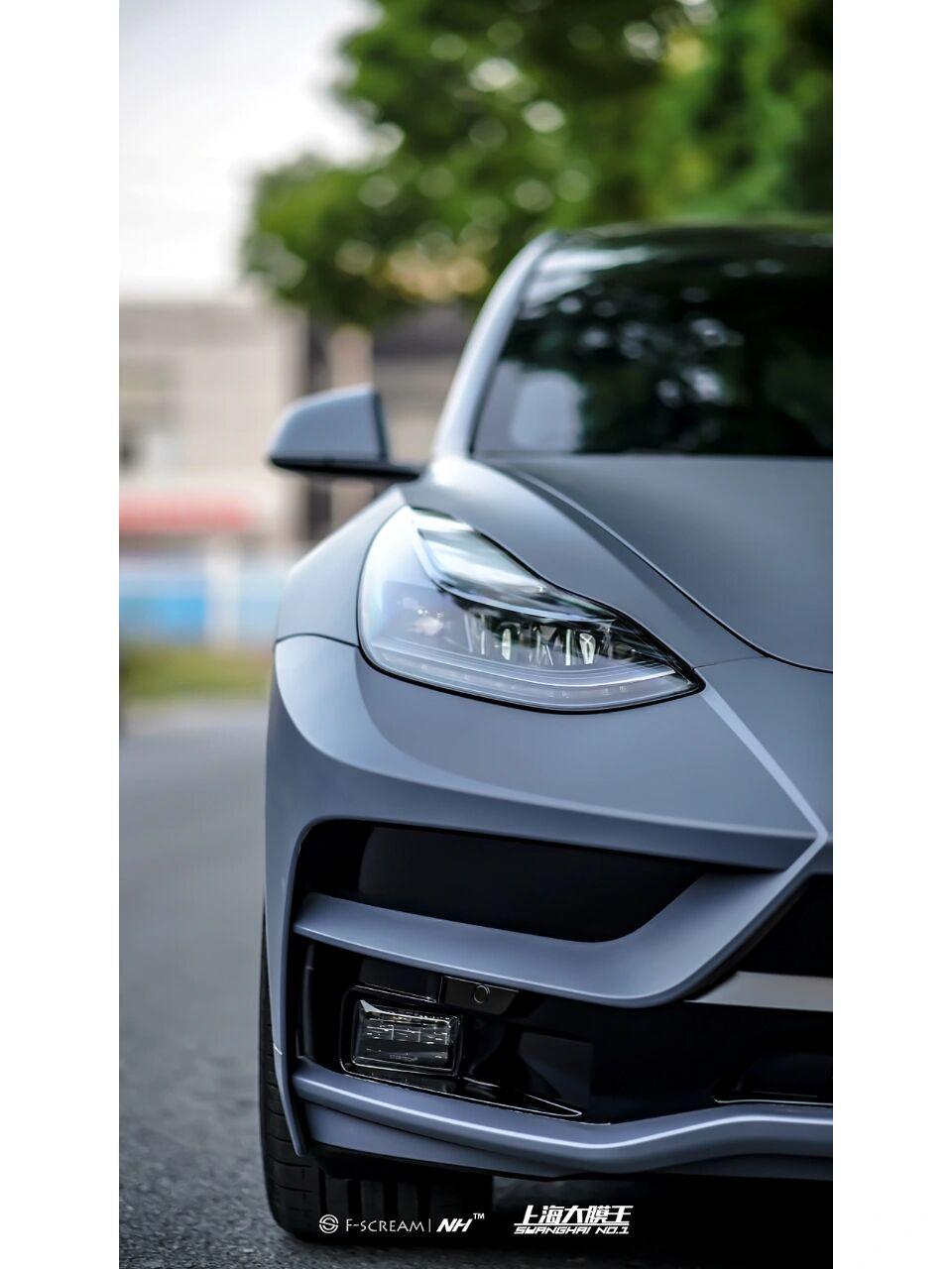 Model3P-改装分享（包围+改色）_Model 3社区_易车社区