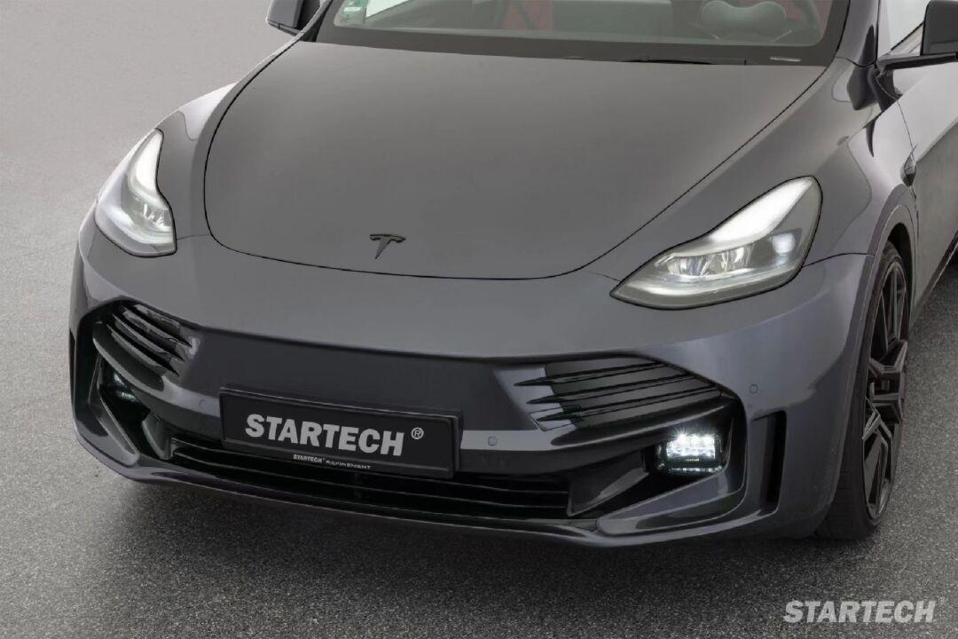 德国STARTECH品牌 特斯拉Model Y包围套件，特斯拉专属！包含：前包围_Model Y社区_易车社区