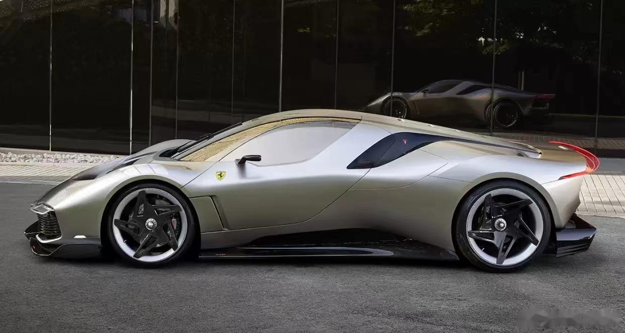 法拉利定制车型KC23发布。 作为一款One-off以赛道为主的超跑，KC23专_汽车杂谈社区_易车社区