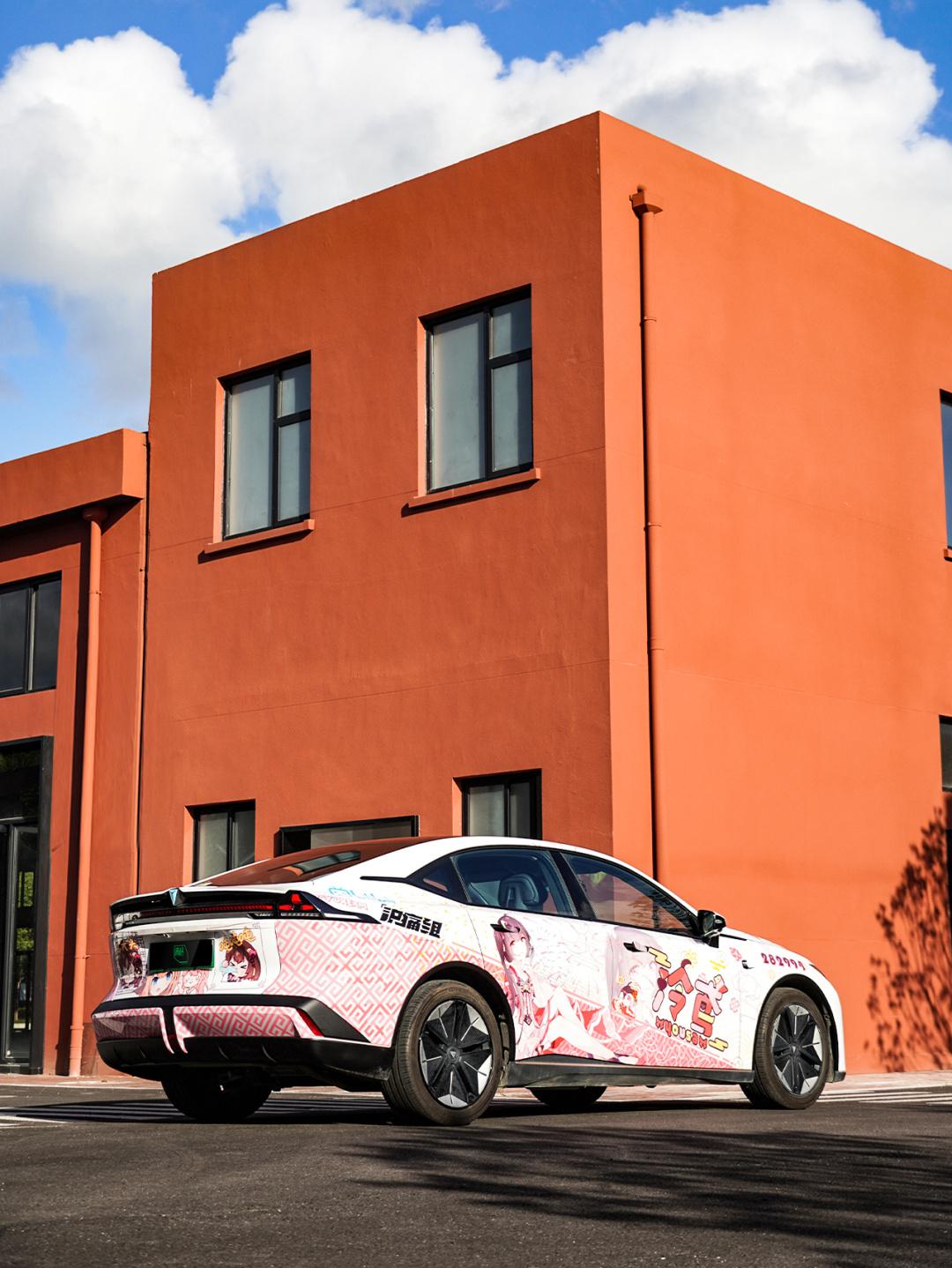 今日痛车 ️ 冷鸢yuosa_深蓝SL03社区_易车社区