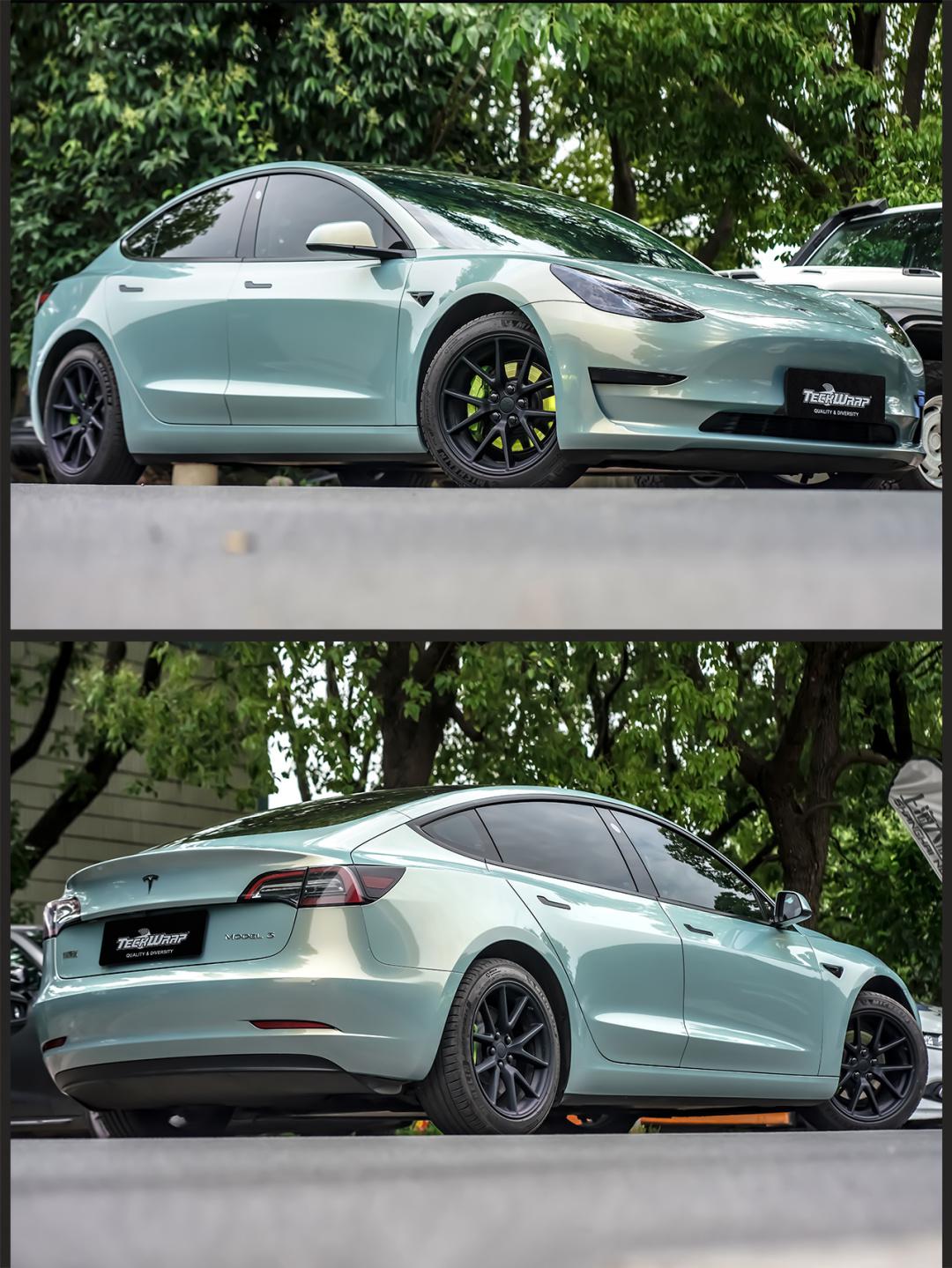 无以拟说的清灵美 Tesla Model 3_Model 3社区_易车社区