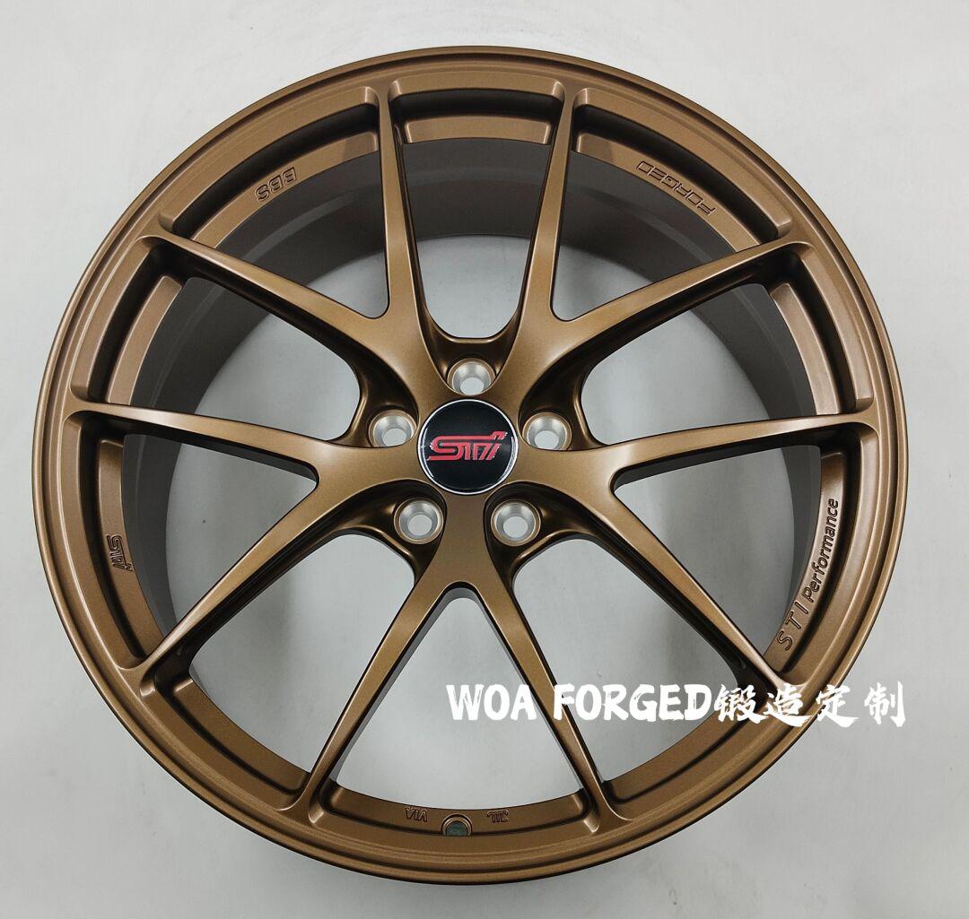 WOA FORGED锻造定制斯巴鲁BRZ STI BBS联名_斯巴鲁BRZ社区_易车社区