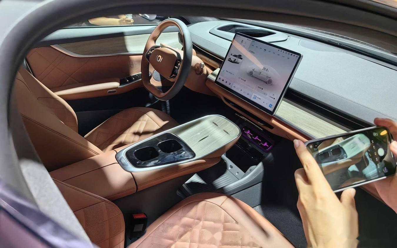 《简要说说对比sl03，启源a07优化的点》 第一个是内饰，从做工到设计都比sl_深蓝SL03社区_易车社区