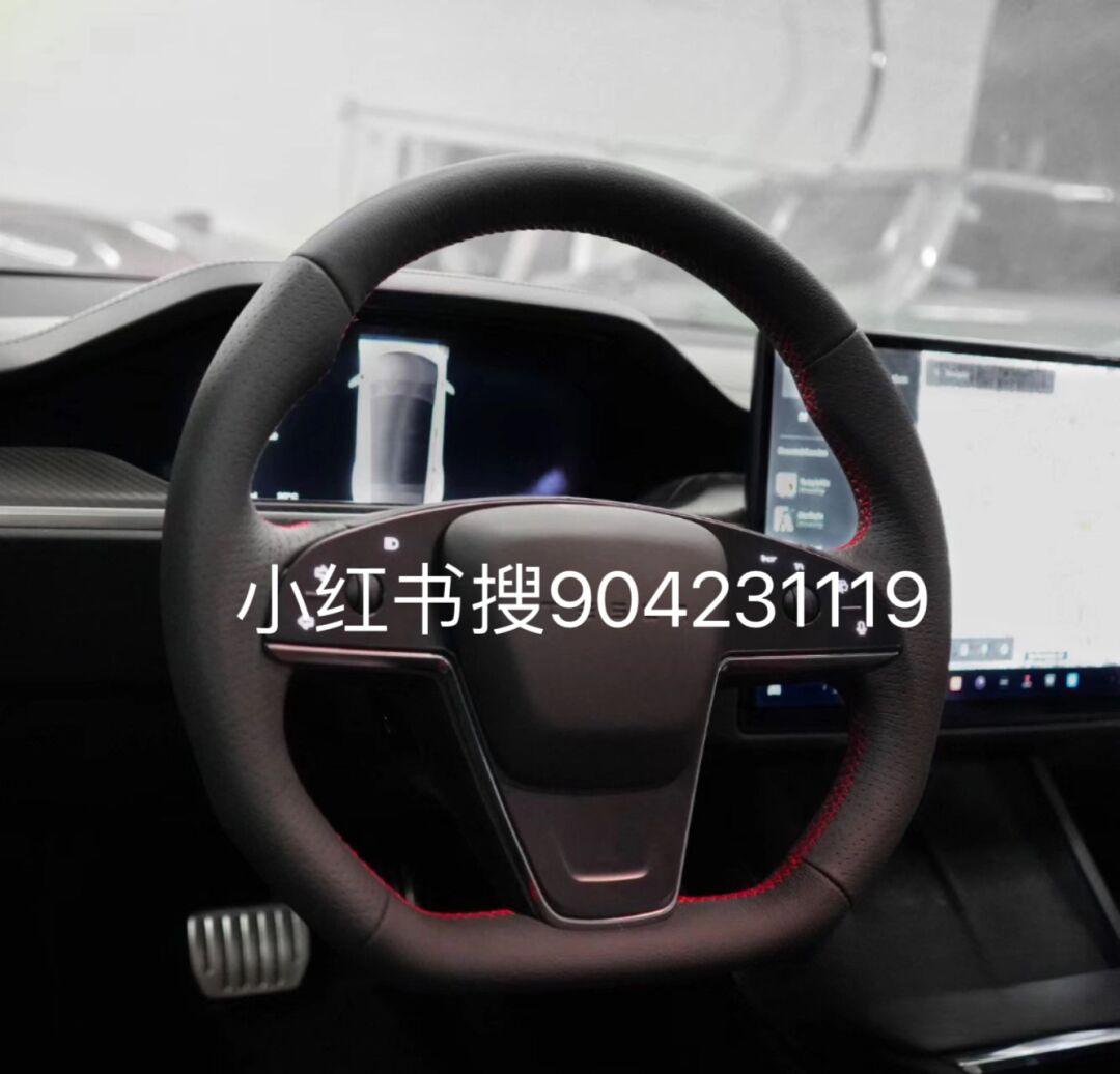 香港好友发的新款毛豆3内饰_Model 3社区_易车社区