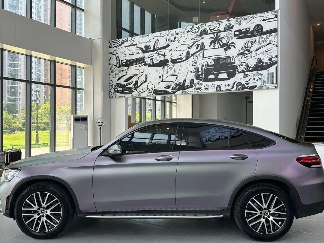 奔驰GLC260｜卡普里灰紫_奔驰GLC社区_易车社区