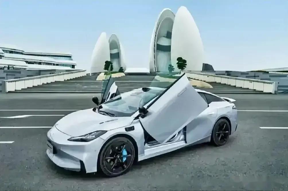 广汽埃安旗下高端品牌吴铂GT被定义为“科幻旋翼GT”，七翼即四扇旋翼门＋三段式尾_昊铂GT社区_易车社区