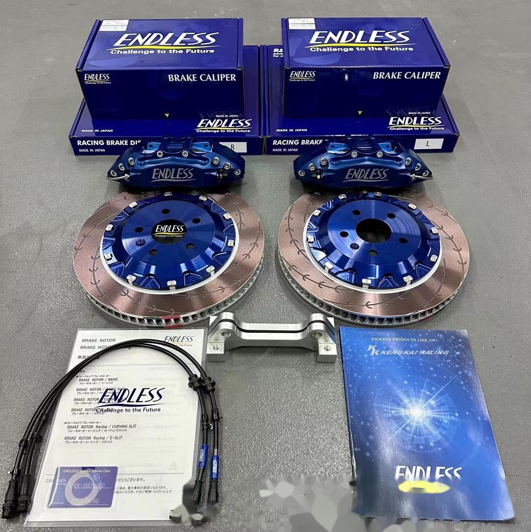 大众高尔夫8前面：EC670卡钳、MX72刹车片、ENDLESS 355x32E_高尔夫社区_易车社区