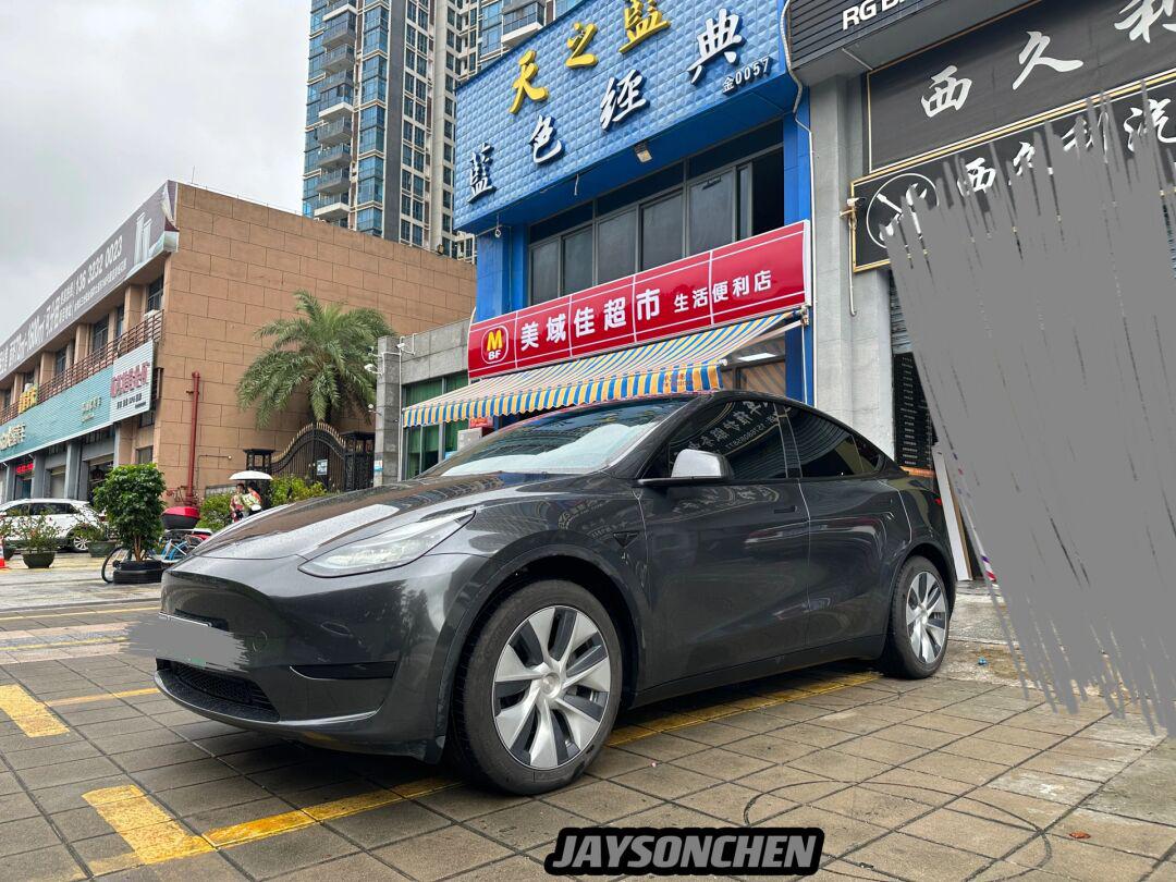 Model Y改色完工.低调+成熟稳重的颜色_Model Y社区_易车社区