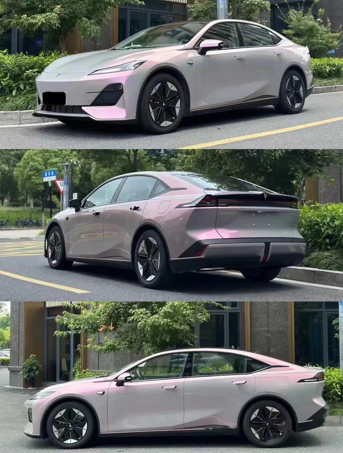 深蓝SL03改色合集 - 个性潮改🌟 高颜值、简约化的内饰，SL03的设计非常_深蓝SL03社区_易车社区