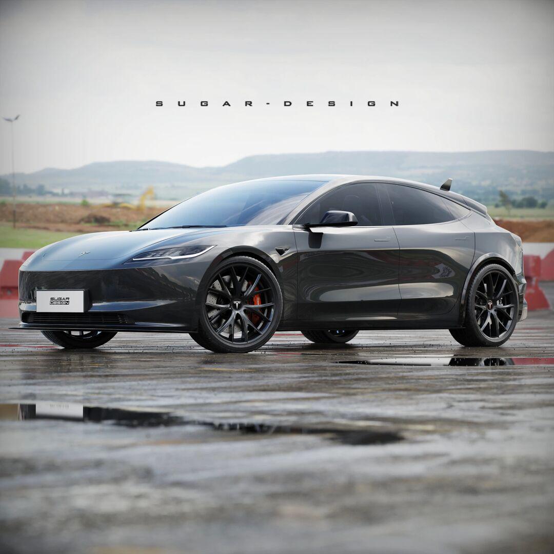 特斯拉Model 3 GT 高性能碳黑特别版驾到！_Model 3社区_易车社区