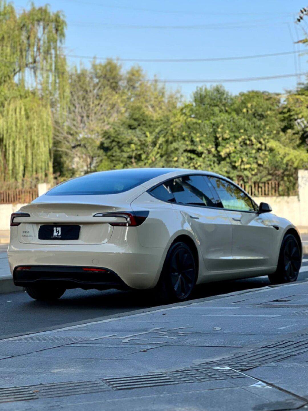 新款model3胡椒白‼️_Model 3社区_易车社区