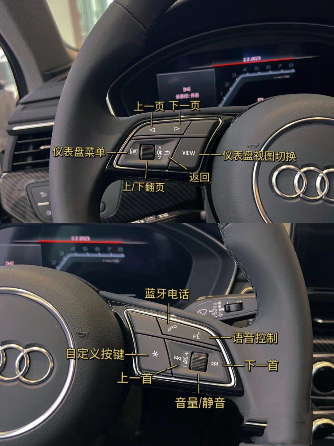 全网超详细🚗奥迪A4L按键说明图解！_奥迪A4L社区_易车社区