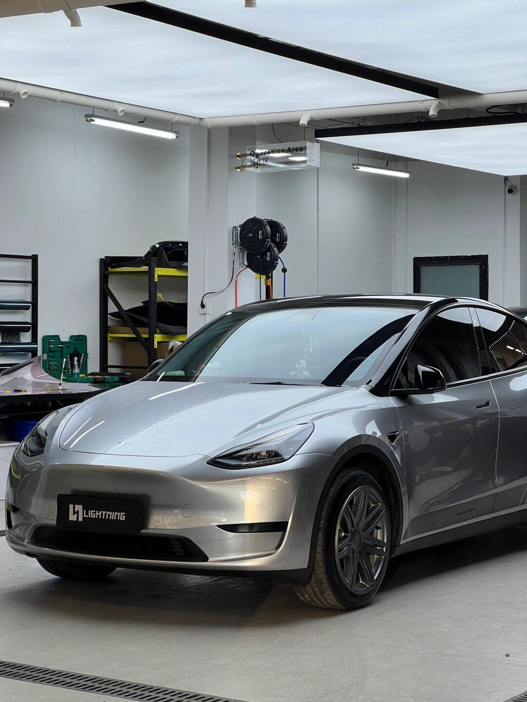 Model Y｜看看外冷内热 不一样的帅气GT银_Model Y社区_易车社区