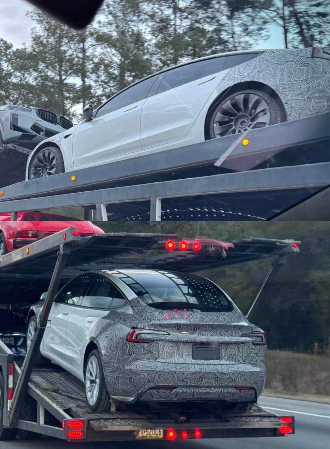 新 Model 3P 轮毂长这样…_Model 3社区_易车社区