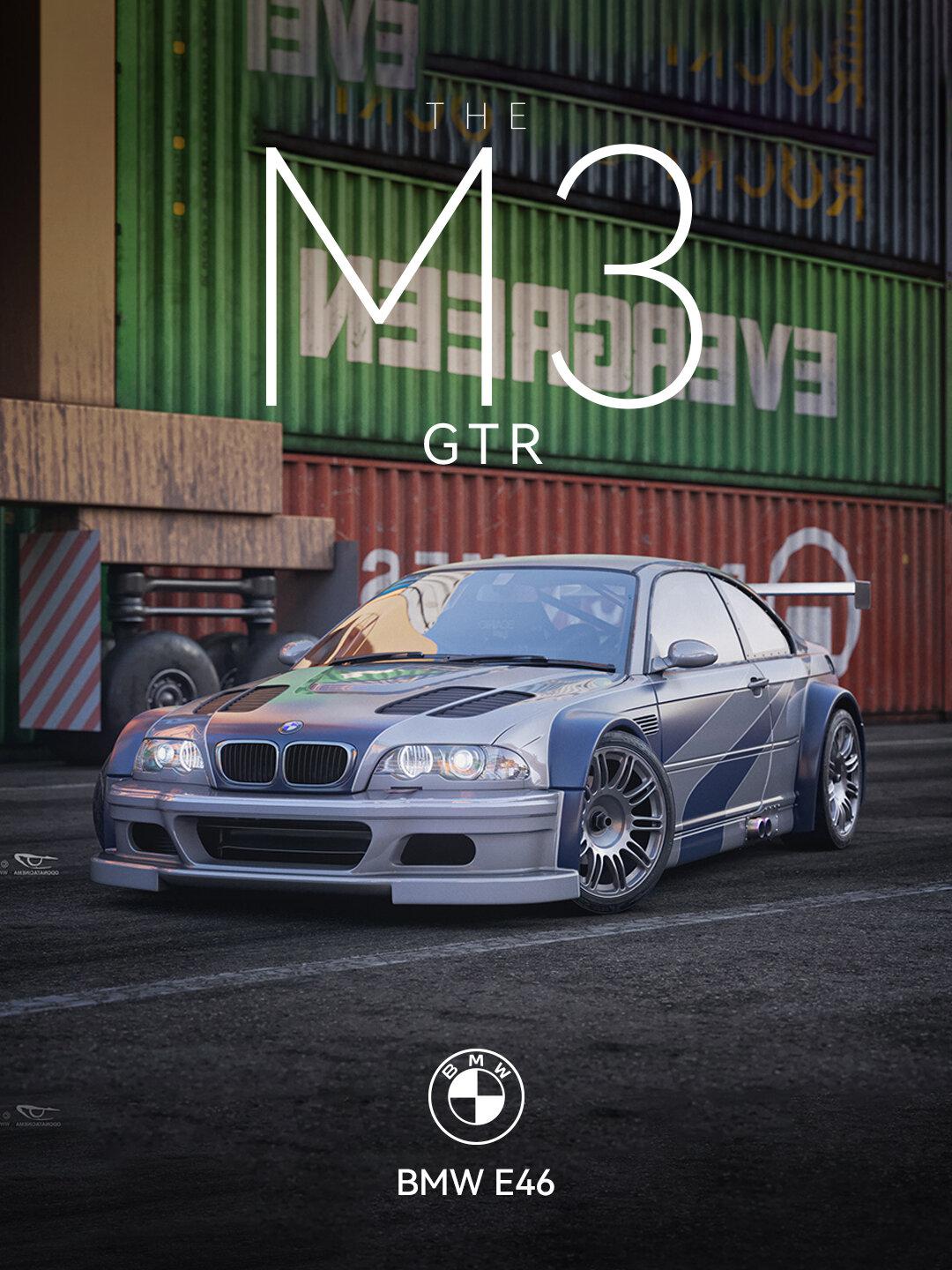 【E46宝马M3GTR】极品飞车9的形象代言宝马_宝马M3社区_易车社区