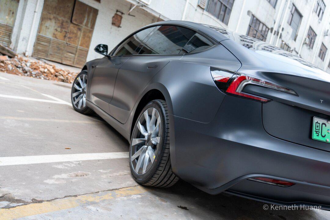 Model3焕新版| 全网首发哑光星空灰_Model 3社区_易车社区