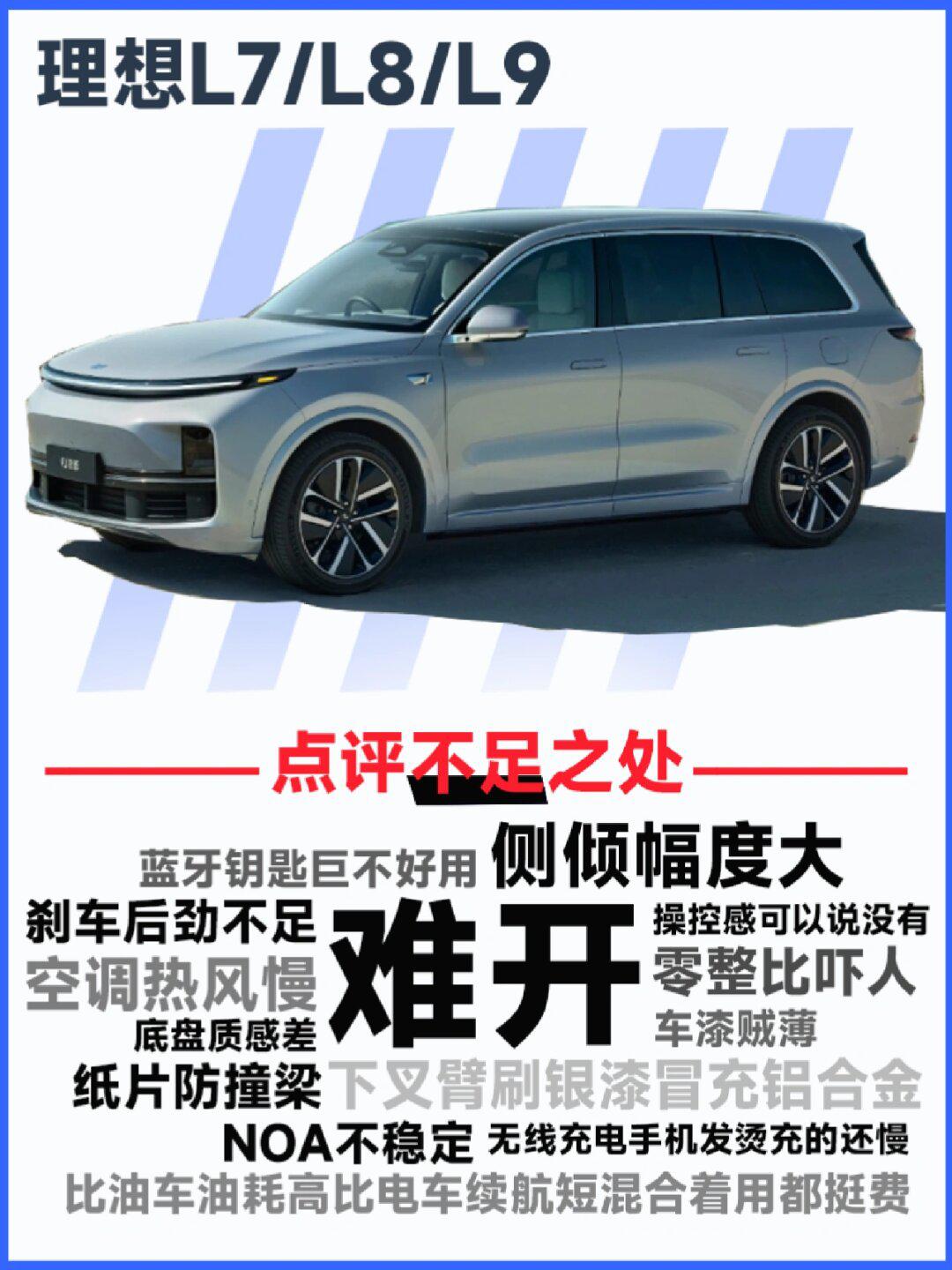 别上头🙈理想L7/L8/L9用车感受中肯评价 ️_理想L8社区_易车社区