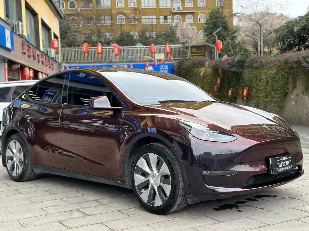 这台Model Y 颜色简直太赞了_Model Y社区_易车社区
