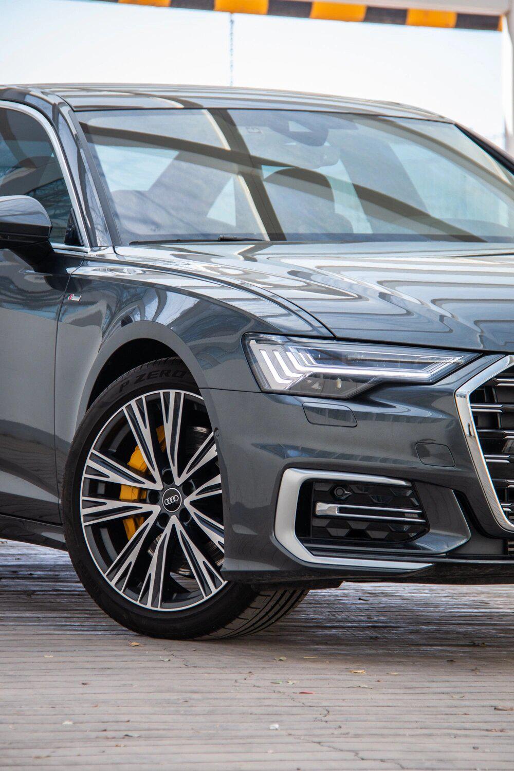 奥迪A6L 灰色的A6还是有点小孤傲的_奥迪A6L社区_易车社区