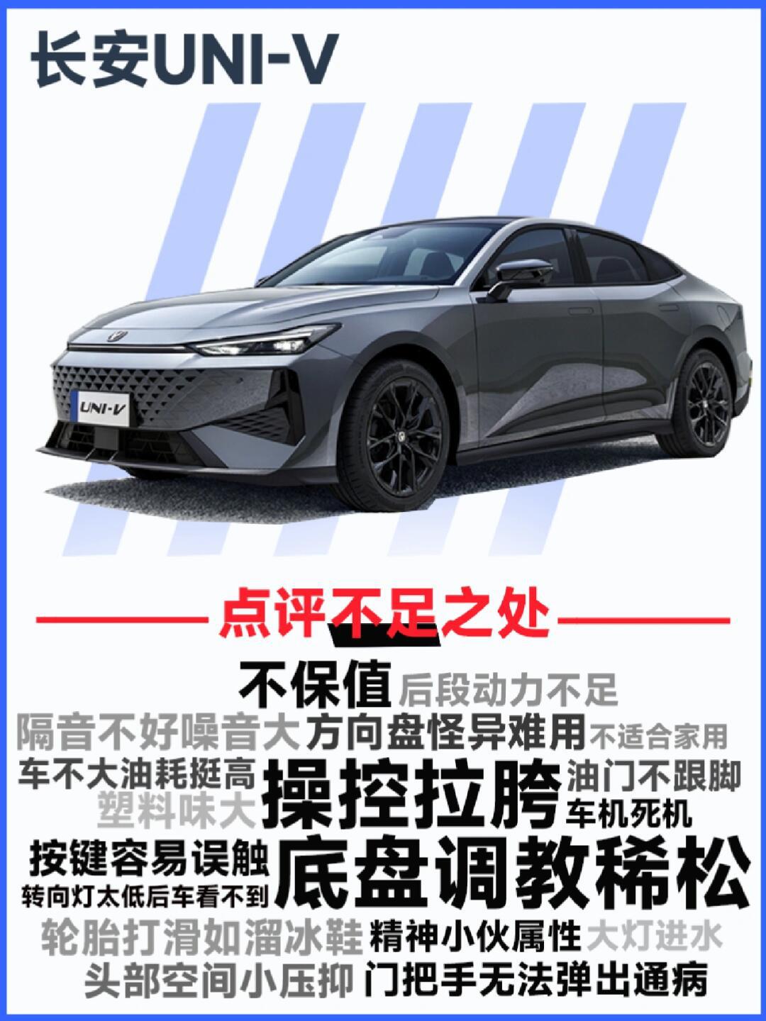 别上头🙈长安UNI-V用车感受中肯评价 ️_长安UNI-V社区_易车社区